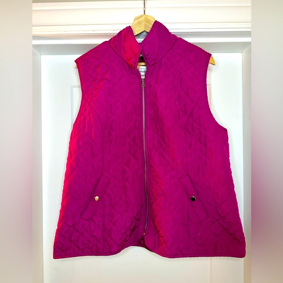 Christopher & Banks | Jackets & Coats | Vguc Magenta Christopher Banks ...